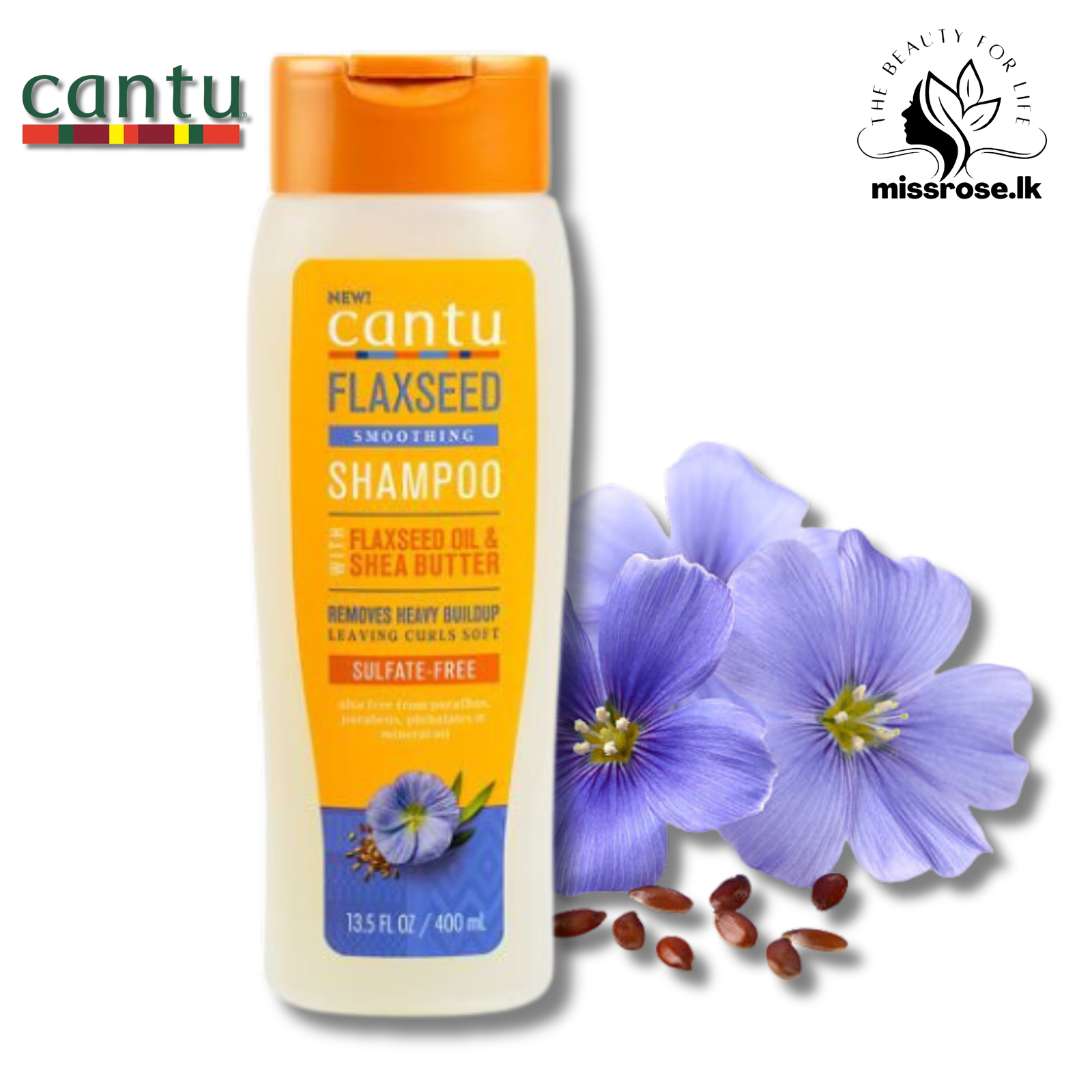 CANTU ACAI BERRY REVITALIZING SURFATE FREE SHAMPOO 400ML – Missrose.lk